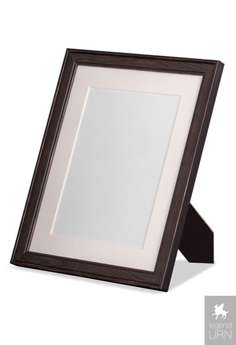 Modern wooden Photo Frame black 25x20 cm | legendURN UK