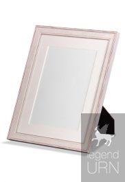 Unique wooden Photo Frame white 25x20 cm | legendURN UK