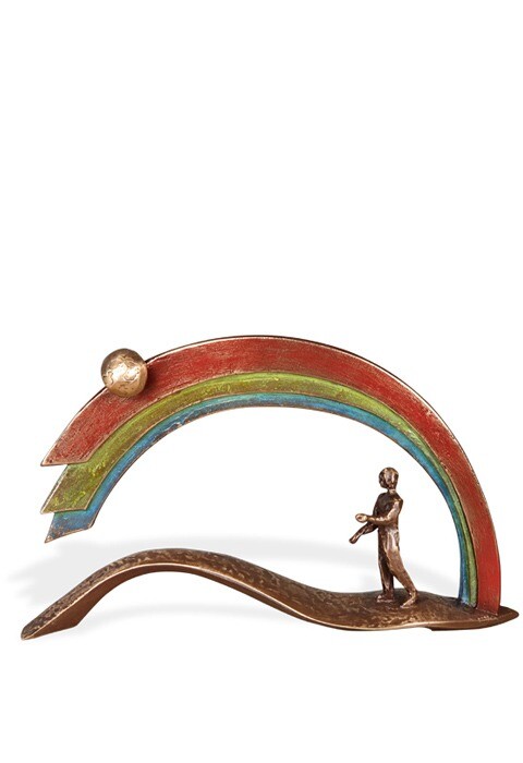 To Heaven Grave Sculpture in Bronze | legendURN UK