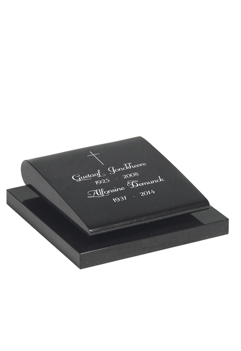 Granite cremation urn gravestone: enduring memorial | legendURN UK